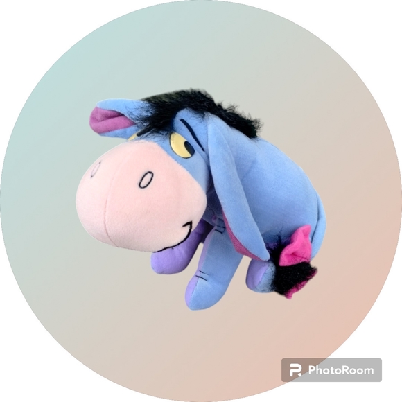 Disney | Toys | Disney Plush Eeyore Winnie The Pooh Hard Eyes Mattel ...